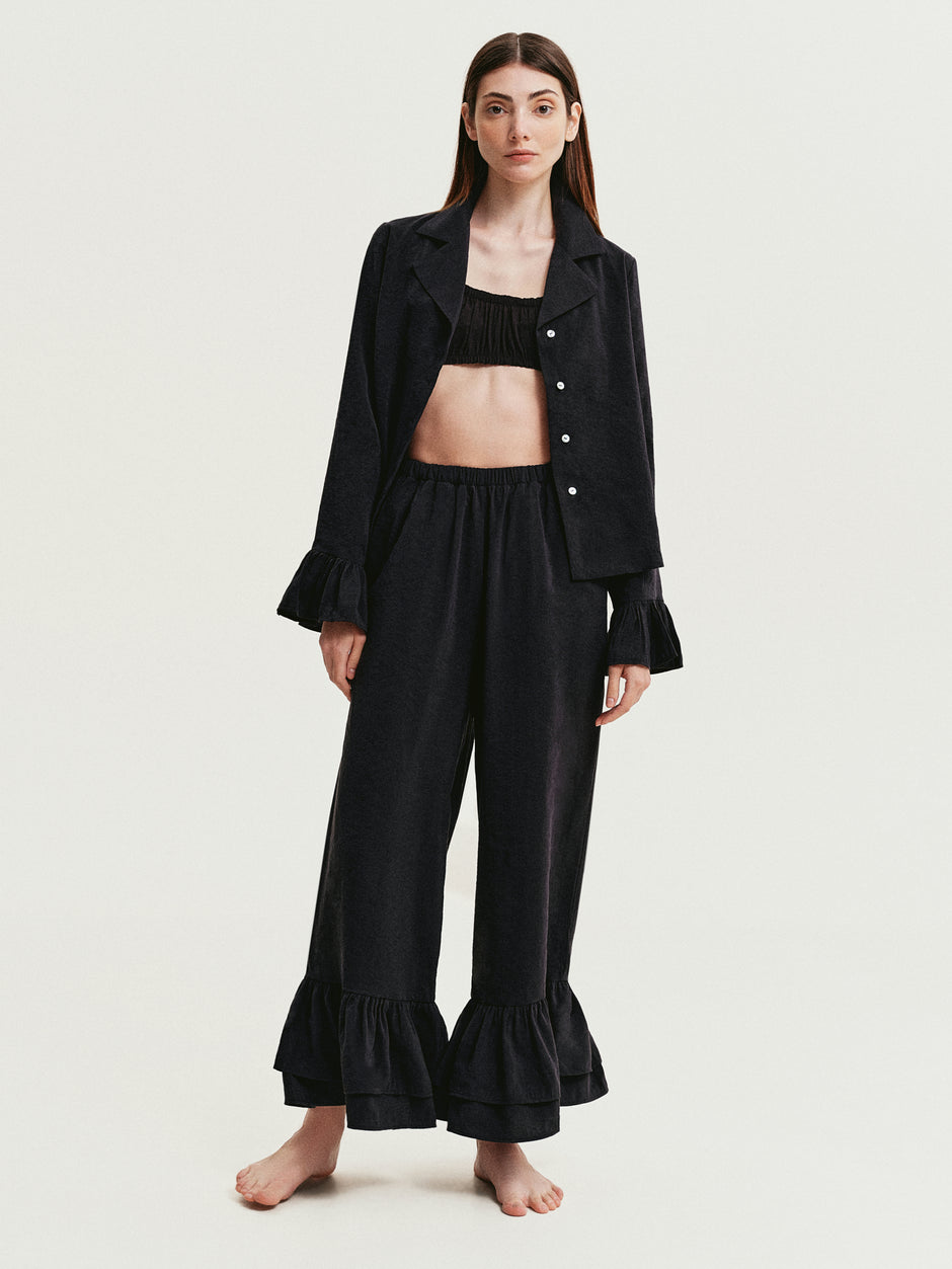 Ruffle suits – PIRNAY