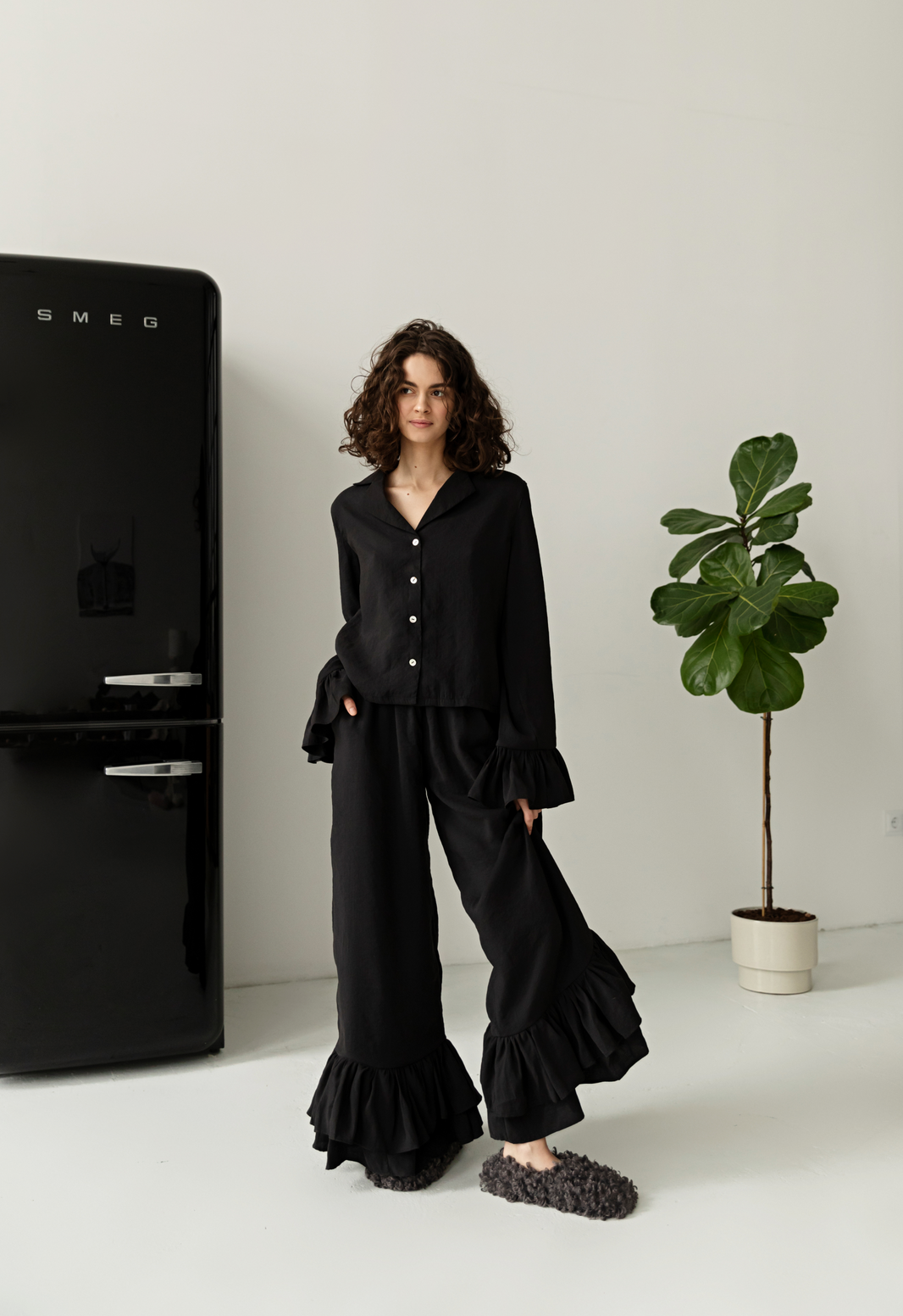 Ruffle suits – PIRNAY